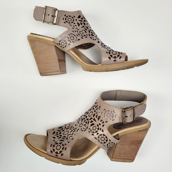 Barbara Barbieri | Shoes | Barbara Barbieri Taupe Cut Out Made In Italy ...